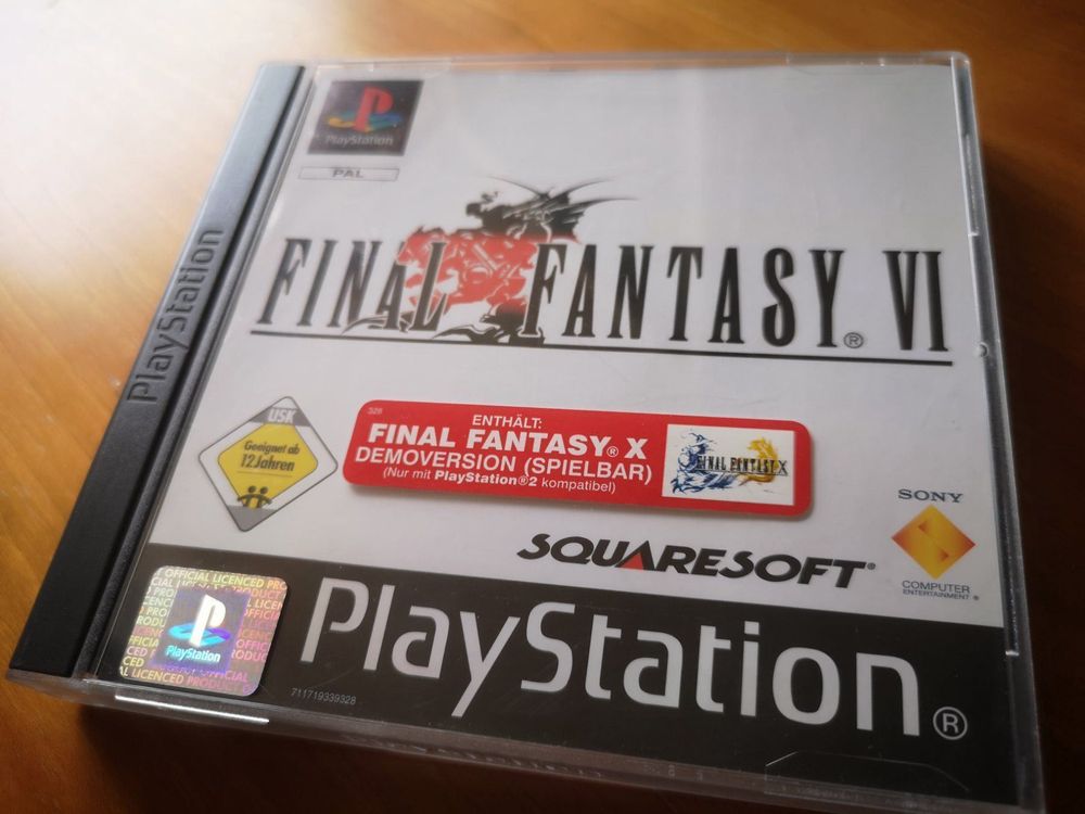 Final Fantasy 6 PS1 Playstation PAL (Gebraucht) in Bern für CHF 29.9 ...