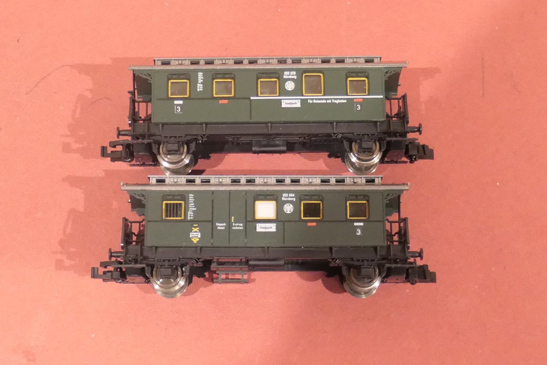 2er Set Fleischmann Personenwagen der DRG, OVP, top (Gebraucht) in ...