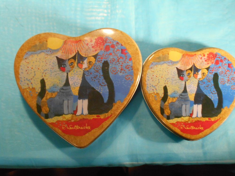 2 Blechbüchsen, GOEBEL, Rosina Wachtmeister Katzen (Gebraucht) in Bellach für CHF 12 – mit ...