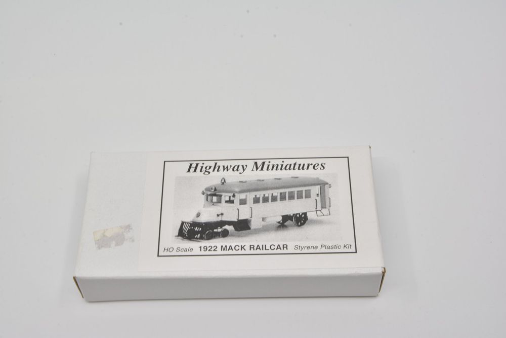 H0 Highway Miniatures 1922 MACK Railcar Bausatz (Neu (gemäss ...