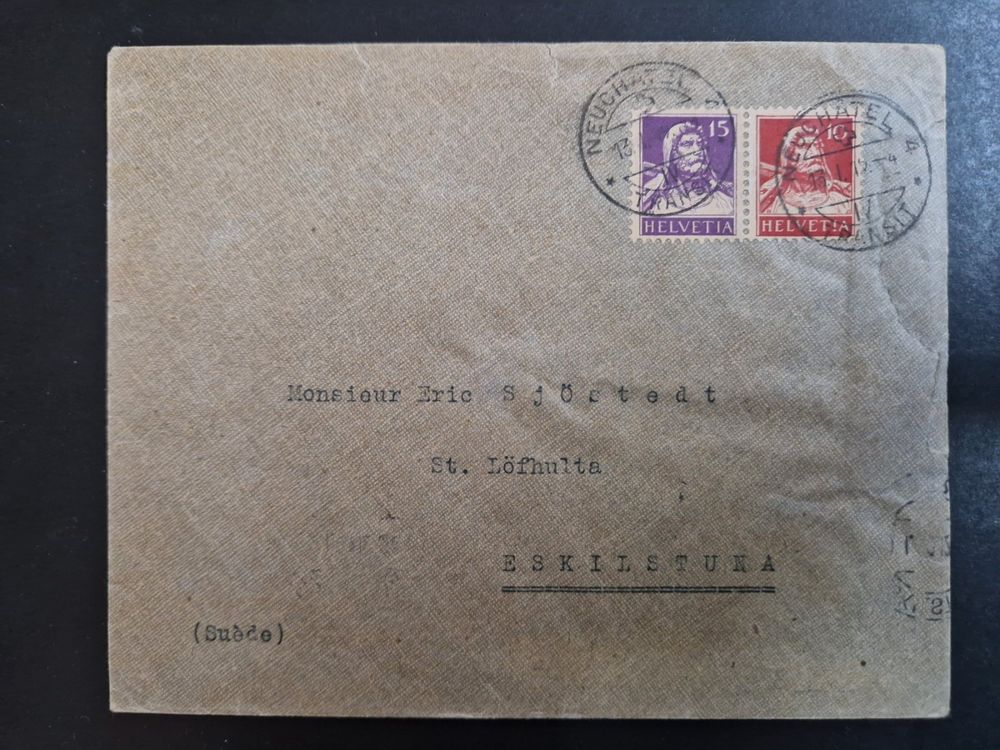Z1 auf brief nach Schweden | Kaufen auf Ricardo