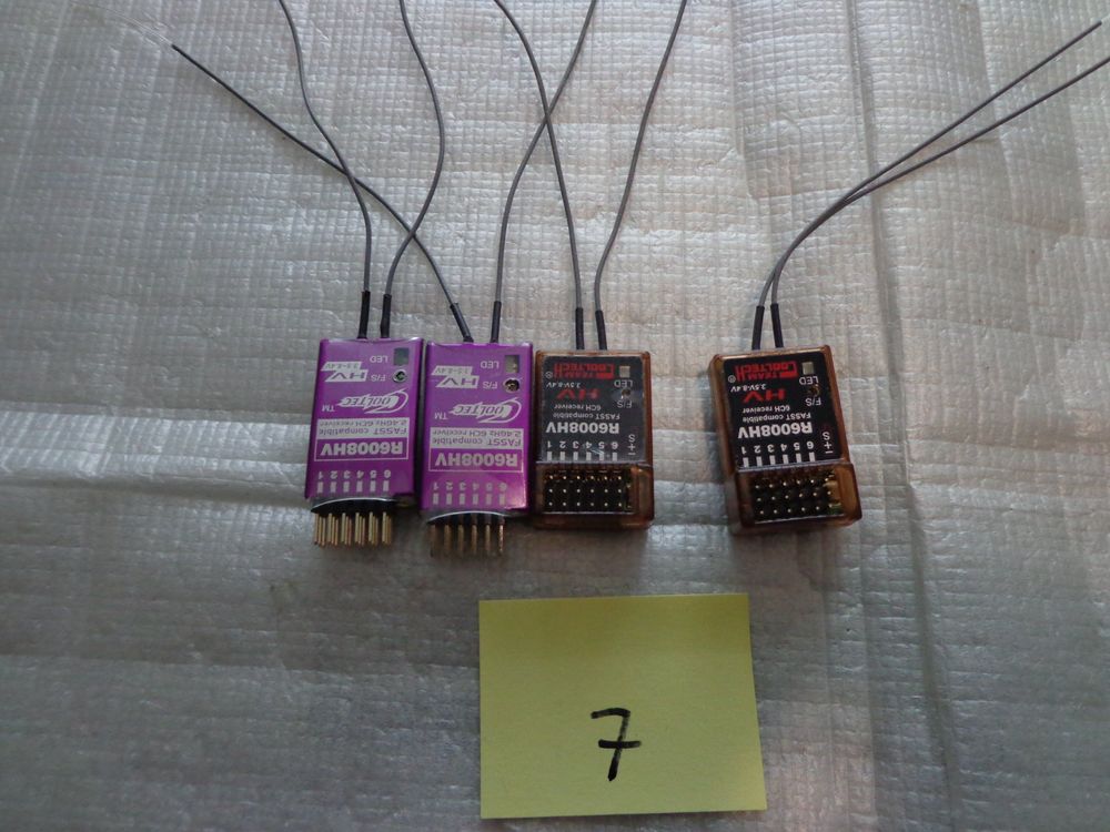 4x Futaba FASST kompatible Empfänger, 6 kanale (Gebraucht) in Camorino ...