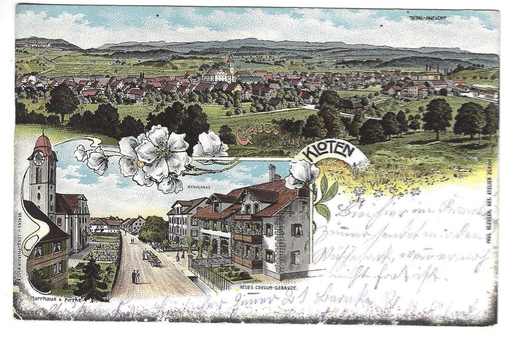 Mehrbild Gruss aus Kloten Total-Ansicht (Gebraucht) in Frauenfeld für CHF 24.5 – mit Lieferung ...