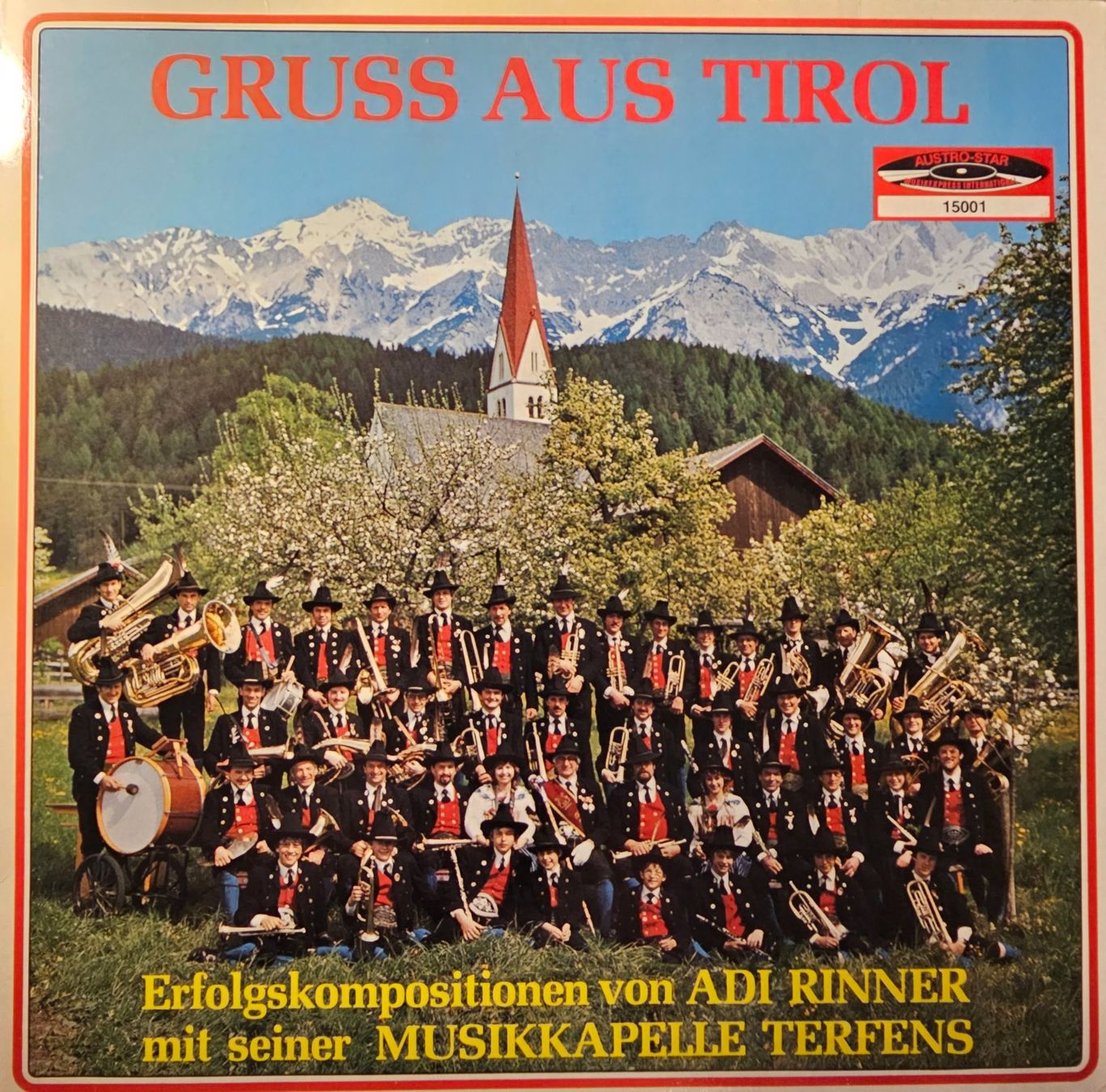 Adi Rinner Mit Seiner Musikkapelle Terfens – Gruss Aus Tirol (Gebraucht ...
