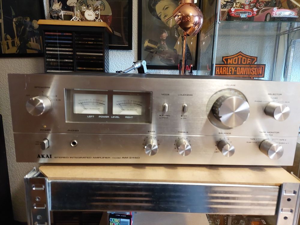 Amplificateur Akai AM-2450/ platine cassette Akai CS 702D (D'occasion ...