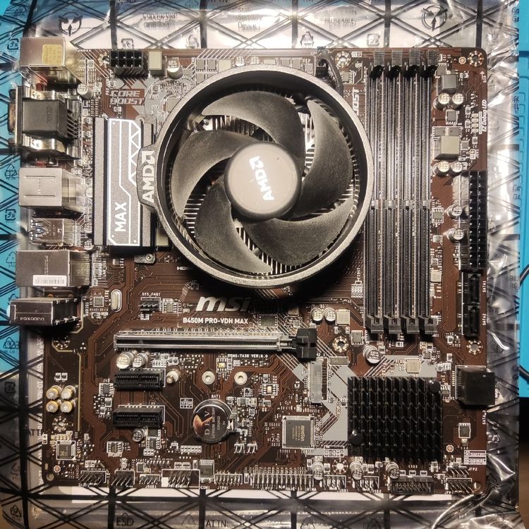 MSI B450 Mainboard inkl 1700x CPU | Kaufen auf Ricardo