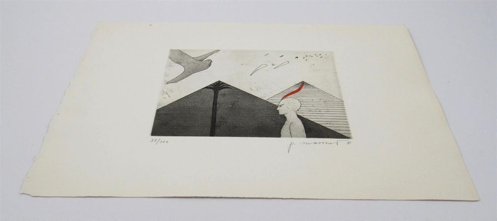 Peter Marmet (1949) - Signiert - Radierung / Aquatint (Gebraucht) in ...