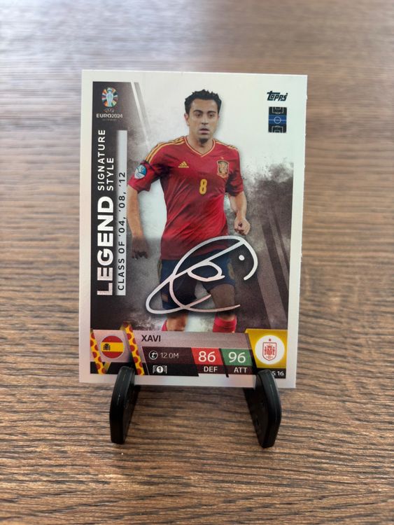 Topps Euro 2024 Legende Xavi (Neu und originalverpackt) in Bronschhofen ...