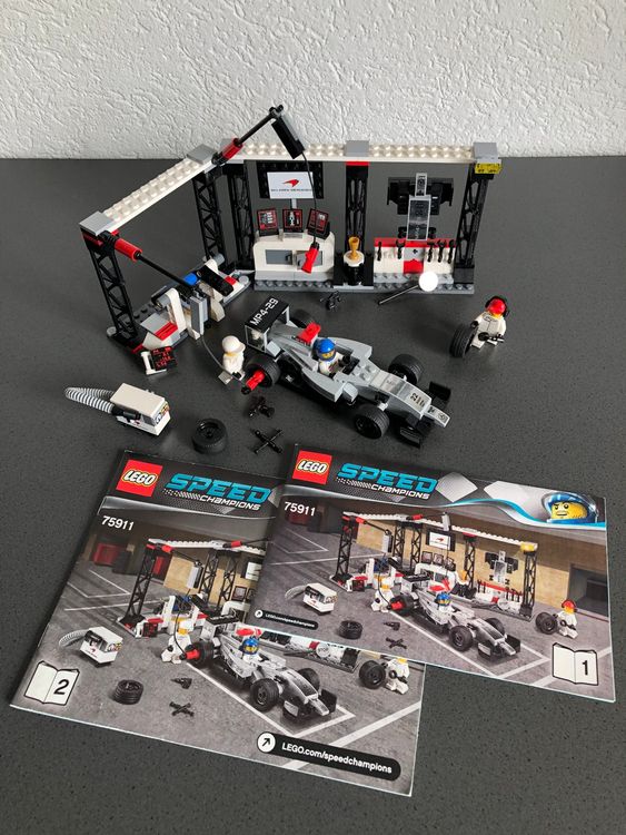LEGO Speed Champions 75911 - McLaren Mercedes Boxenstopp (Gebraucht) in ...