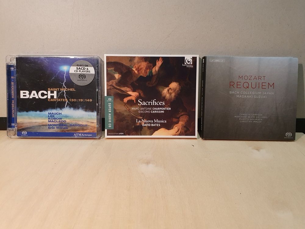 SACD-Sammlung (sechs Stück) (Gebraucht) in Meiringen für CHF 33 – mit Lieferung auf Ricardo kaufen