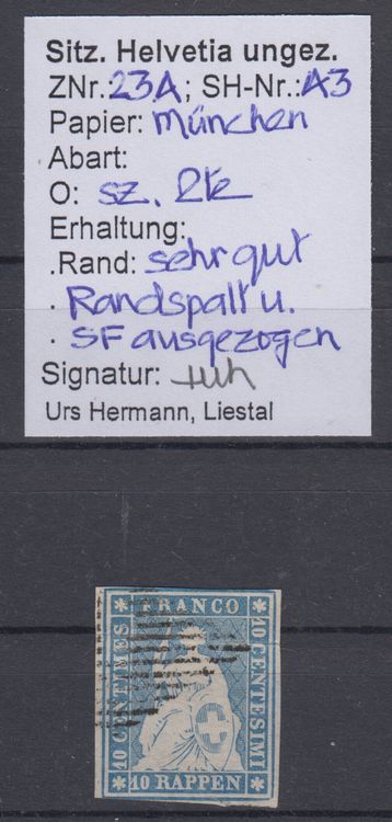 Strubel 23A - Kurzattest Urs Hermann (Gebraucht) in Eschlikon TG für ...