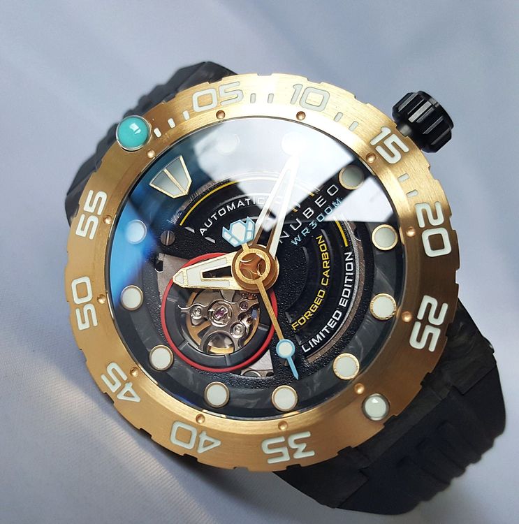 Nubeo Opportunity Automatik Uhr aus Karbon, Limited Edition (Neu ...