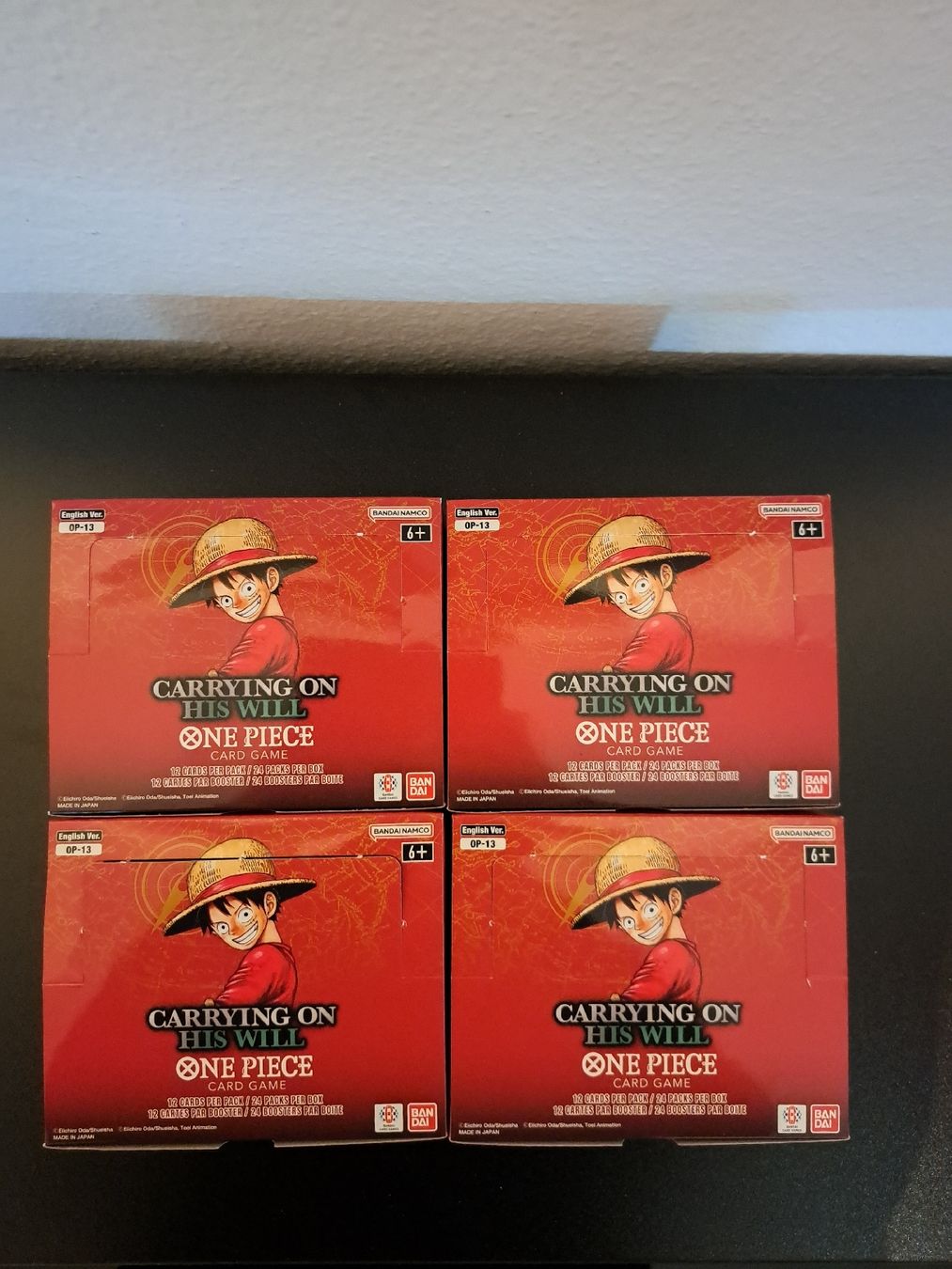 One Piece Card Game OP-13 Display Bulk non Holo💥 (Neu (gemäss ...