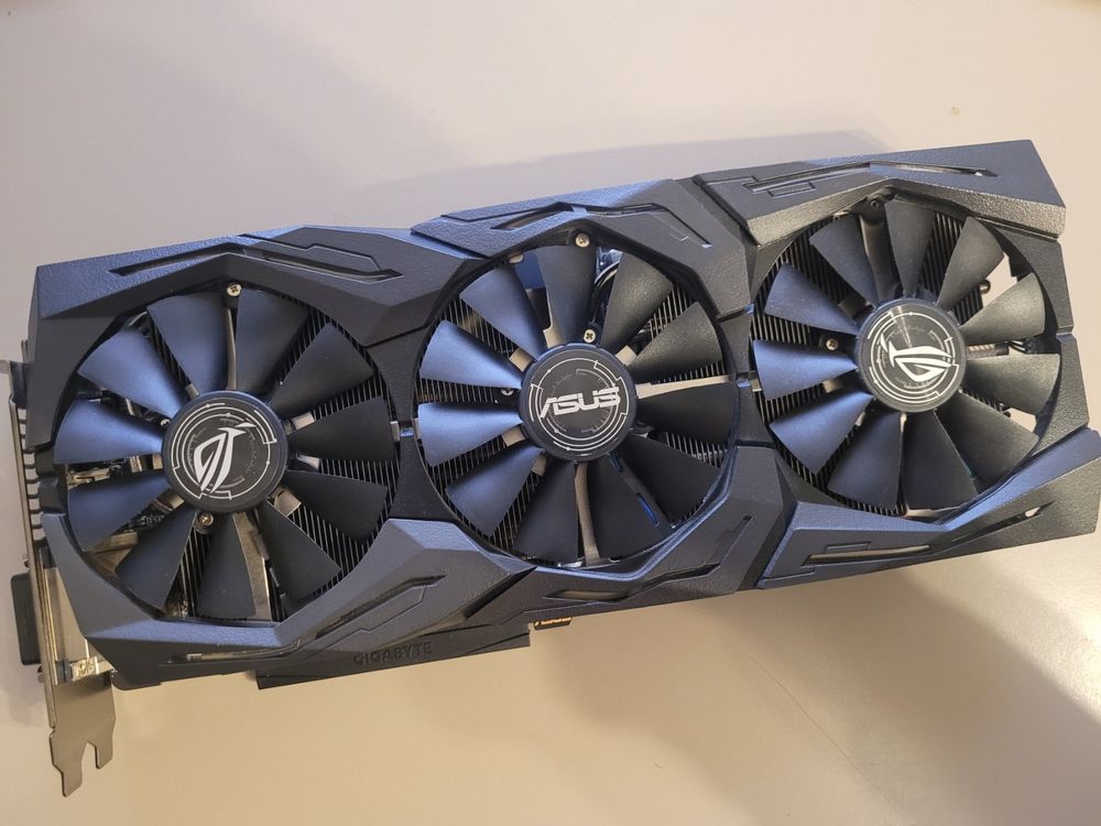 ASUS Grafikkarte ROG-STRIX Radeon RX580 8GB GDDR5 (Gebraucht) in Zizers ...