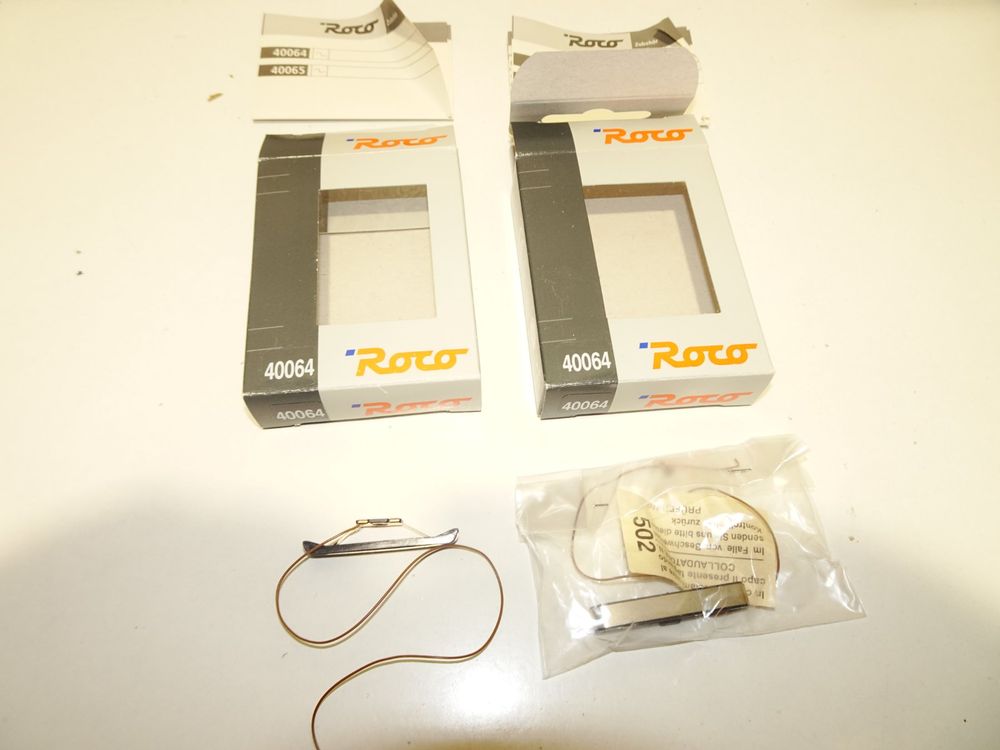 2 Roco Schleifer Flüsterschleifer Stromabnehmer HO 40064 | Kaufen auf ...