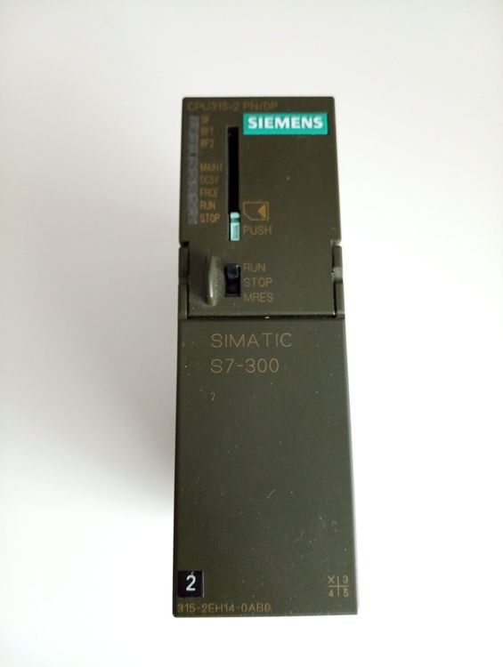 Siemens SIMATIC S7-300 CPU 315-2 PN/DP / 6ES7315-2EH14-0AB0 (Gebraucht ...