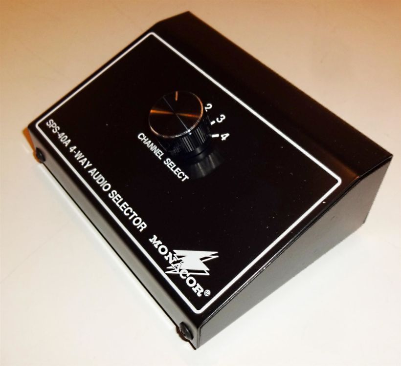 Monacor SPS-40A Stereo Line Umschaltbox (Neu (gemäss Beschreibung)) in ...