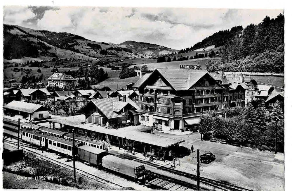 Gstaad Bahnhof Belebt Kaufen Auf Ricardo