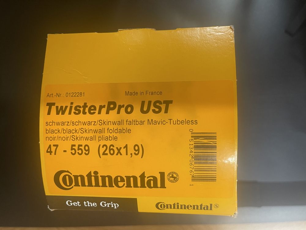 Continental Twister Reifen (Neu und originalverpackt) in Oberiberg für ...