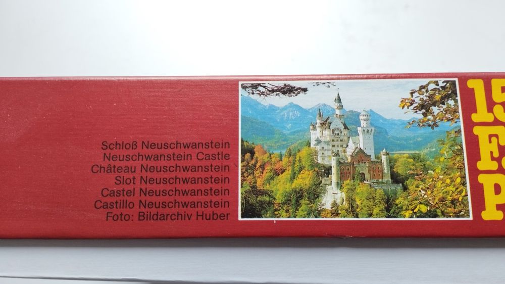 F.X Schmid Puzzle 1500 Teile : Schloss Neuschwanstein | Kaufen auf Ricardo