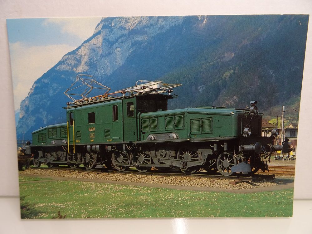 Postkarte SBB Lokomotive Krokodil Ce 6/8 II "14270" Erstfeld | Kaufen auf Ricardo