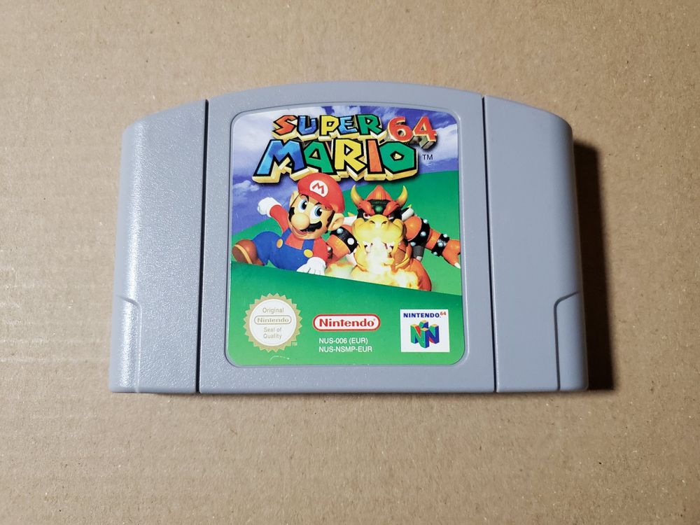 Super Mario 64 Nintendo 64 (Gebraucht) in Sion für CHF 17 – mit ...