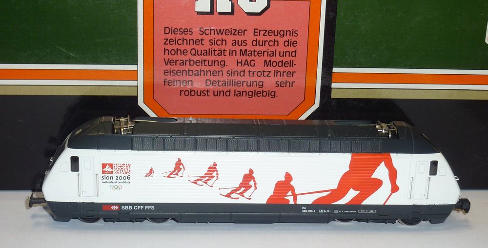 HAG 280 SBB Re 460 096-1 SION 2006 H0 WS Analog TOP ☼ (Neu (gemäss Beschreibung)) in Novazzano ...