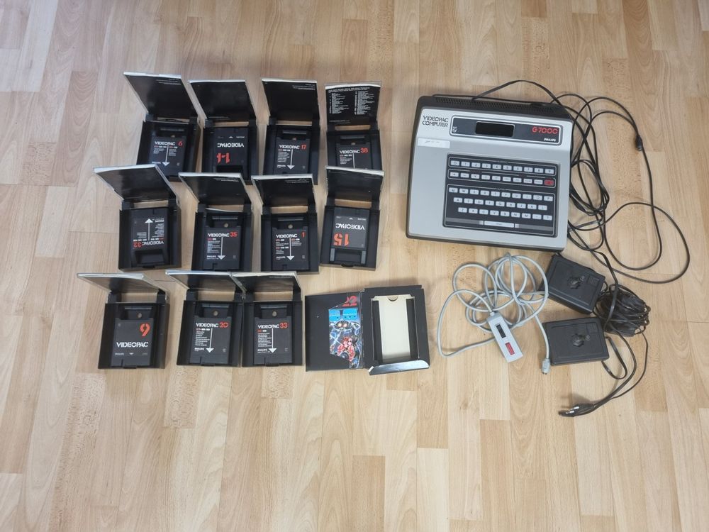 Philips Videopac Computer G7000 mit 11 Games und Zubehör | Kaufen auf ...
