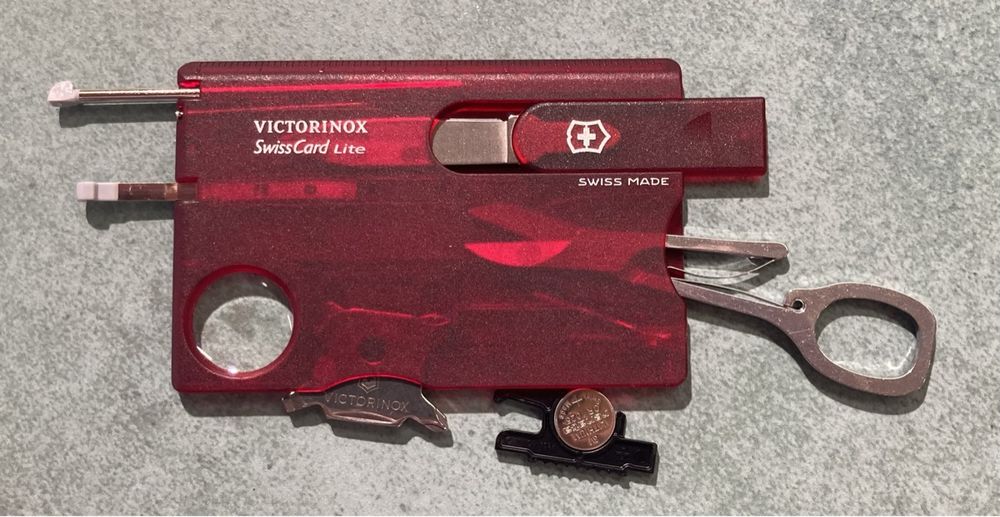 Victorinox Swiss Card Lite Rot Reiseset | Kaufen auf Ricardo