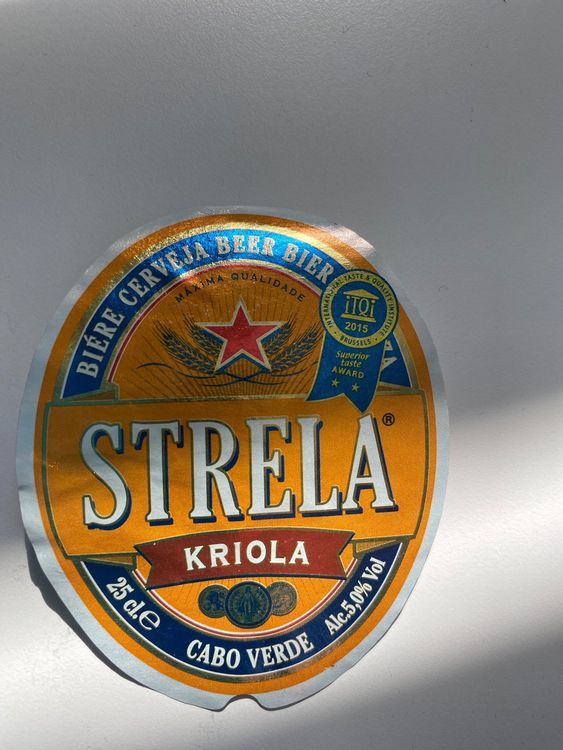 Bier Etickette Strela Cabo Verde (Gebraucht) in Zürich für CHF 1 – mit ...