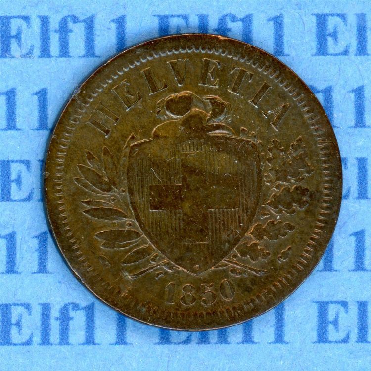 CHF___0.02 1850 ss 2 Rappen | Kaufen auf Ricardo