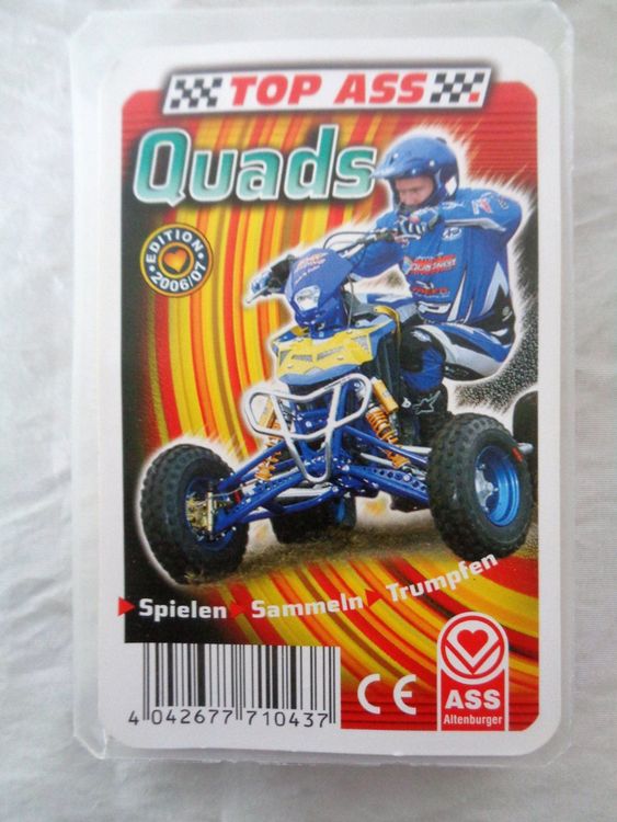 Fahrzeug Quartett Quads / 32 Karten | Kaufen auf Ricardo