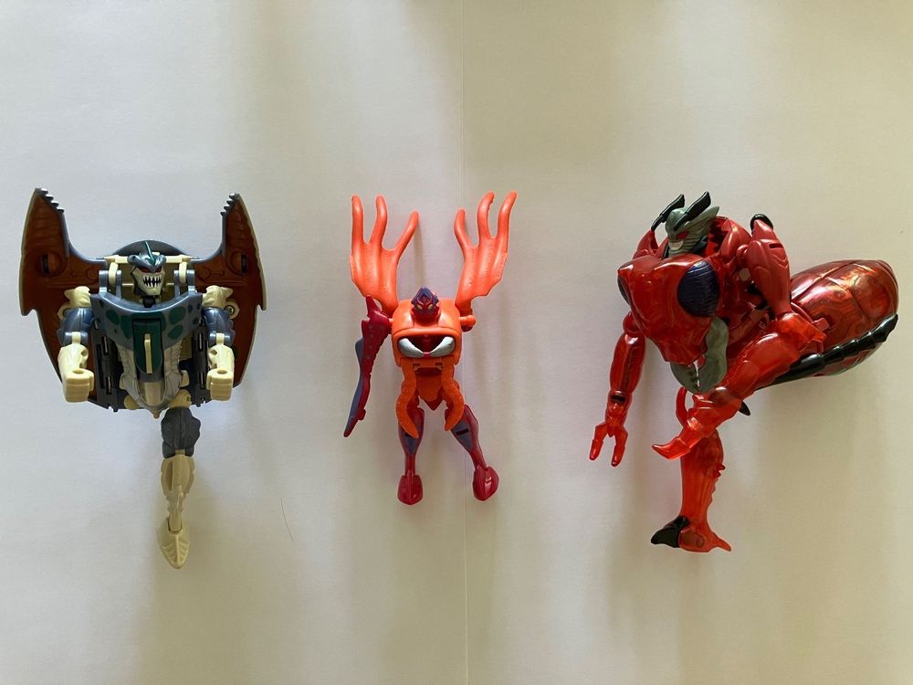 Lot Transformers Beast War (Claw Jaw, Cybershark, Inferno) (D'occasion ...