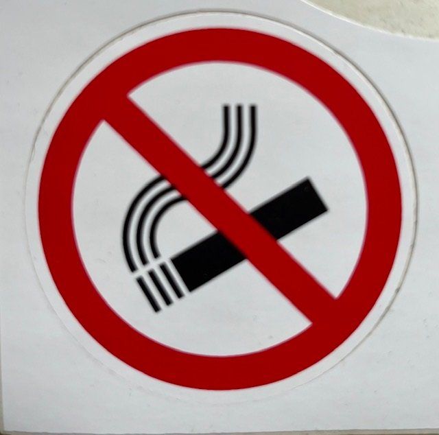 Rauchen Verboten no smoking Aufkleber 55mm rund | Kaufen auf Ricardo Rauchen Verboten no smoking Aufkleber 55mm rund | Kaufen auf Ricardo