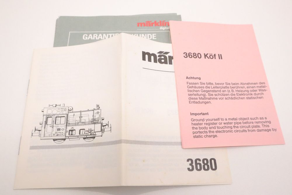 Märklin 3680 DB BR 323, AC Digital, H0 | Kaufen auf Ricardo