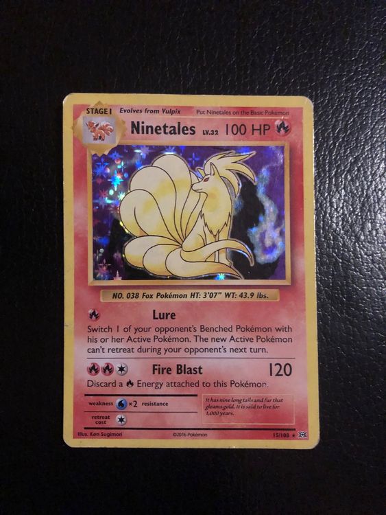 Evolutions Ninetales Holo 15/108 Ab 1 (Gebraucht) in Paradiso für CHF 1 – mit Lieferung auf ...