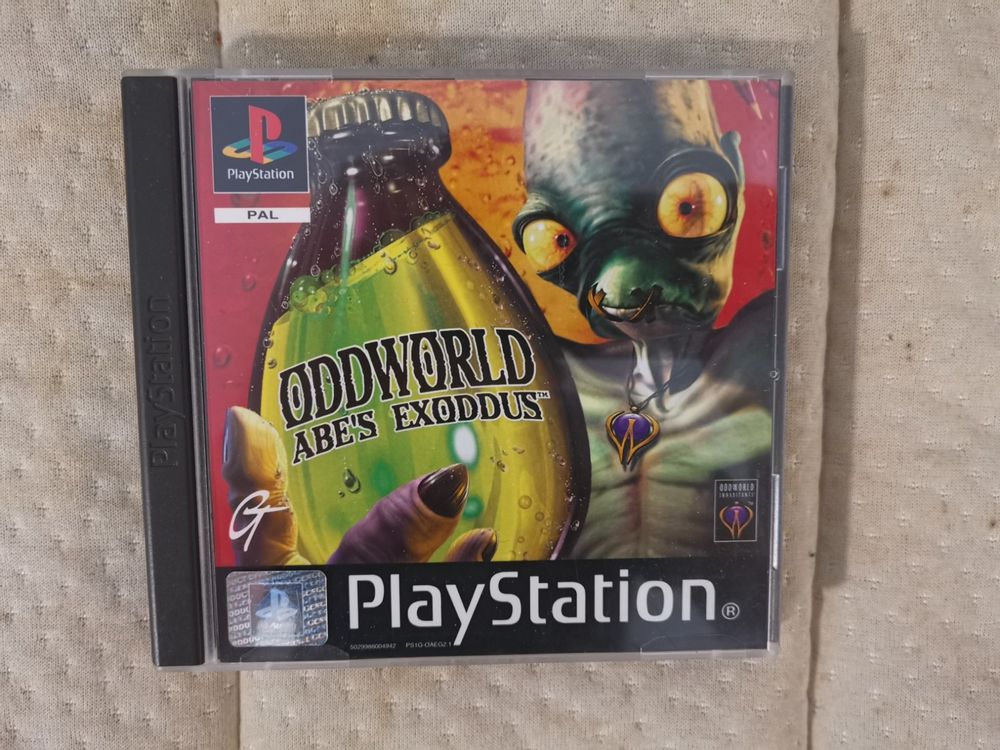Oddworld Abes Exoddus Ps1 Kaufen Auf Ricardo