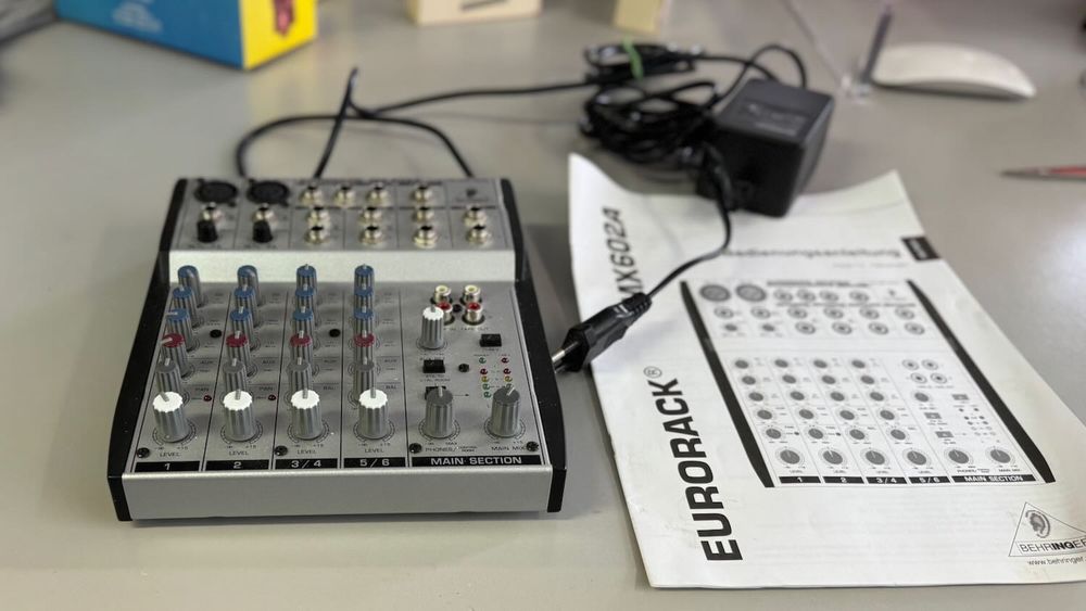 Behringer Eurorack MX602A Kompaktes Mischpult Kompaktmischer | Kaufen ...