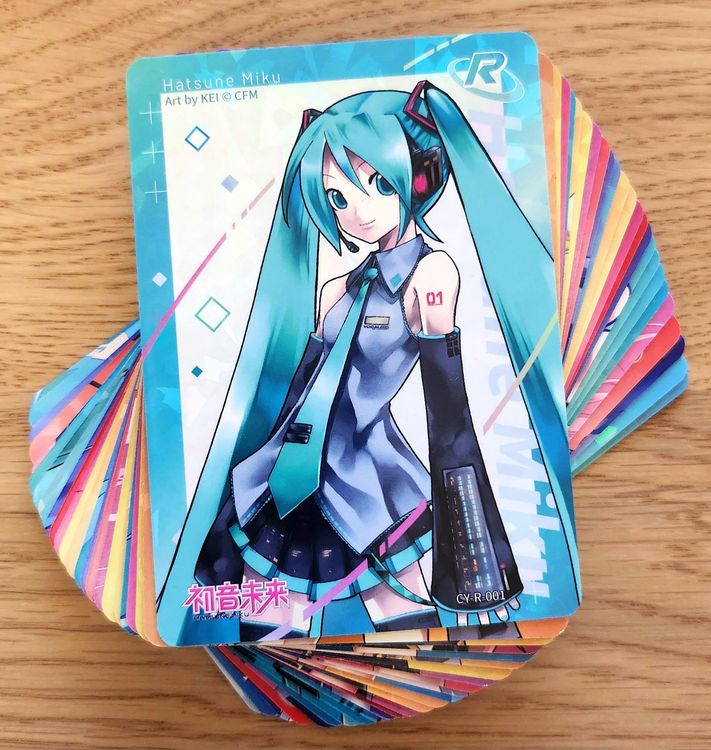 Hatsune Miku All R set 25/25 cards [Kayou] Trading Cards CCG (Neu (gemäss Beschreibung)) in Aran ...