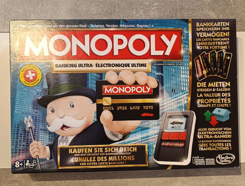 Monopoly Banking Ultra Elektronique Swiss Edition (Gebraucht) in Arbon ...