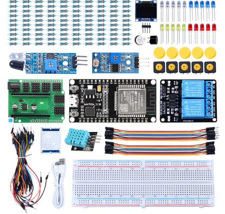 Ultimative Starter Kit ESP32 WIFI mit IoT Entwicklung Board (Neu und originalverpackt) in ...