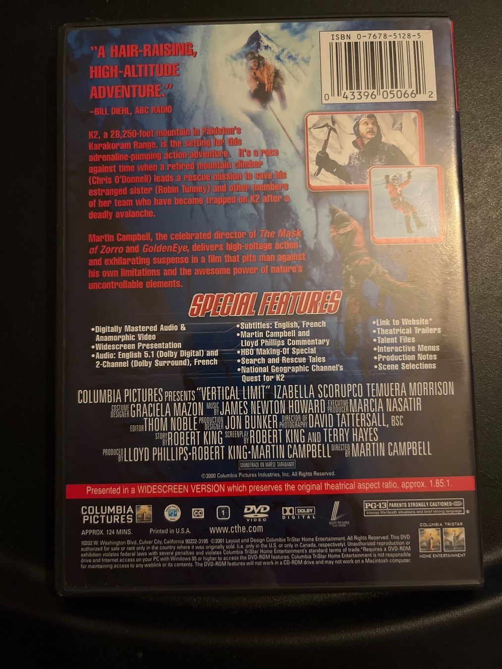 Vertical Limit (2001) DVD 📀 (Neu (gemäss Beschreibung)) in Sierre für CHF 2.95 – mit Lieferung ...