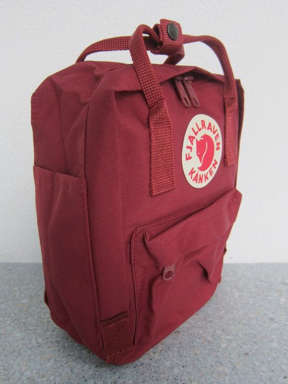 Rucksack Fjällraven Kanken Mini 7L ox red / bordo (Neu und ...