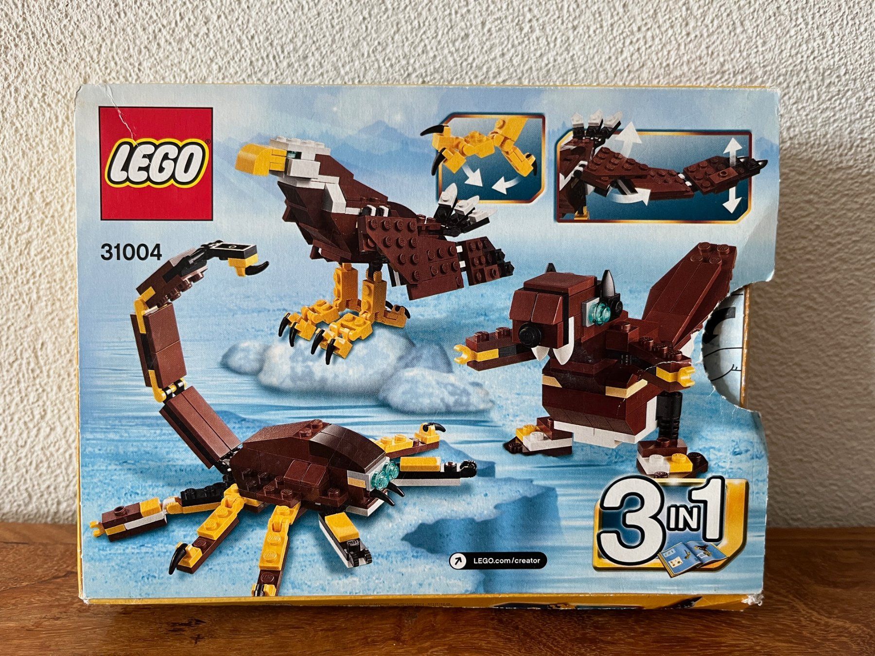 LEGO Creator 3in1 31004 Adler (Gebraucht) in Einsiedeln für CHF 5 – mit ...