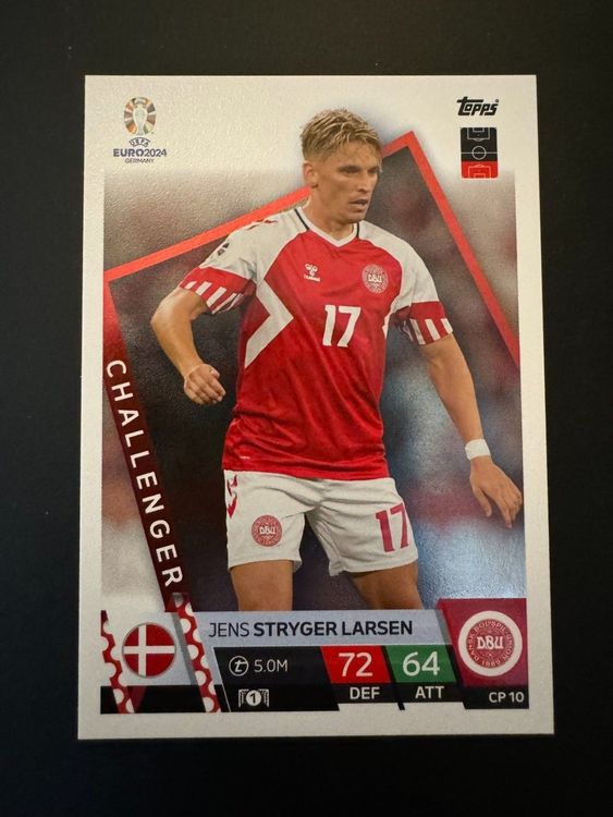 Topps Match Attax Euro 2024 Challenger Stryger Larsen CP10 | Kaufen auf ...