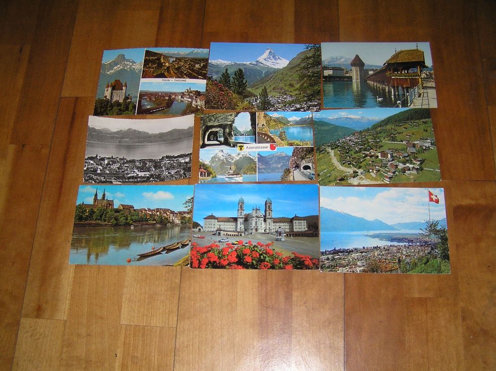 50 Restkarten Schweiz (Gebraucht) in Lumbrein für CHF 2 – mit Lieferung auf Ricardo kaufen