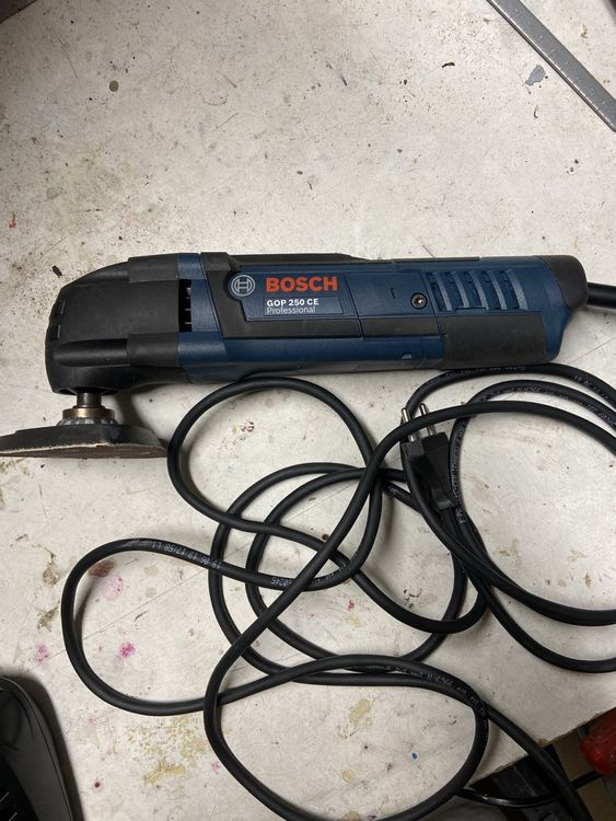 Bosch GOP 250 CE Professional – Multifunktionswerkzeug – 250 (Neu ...