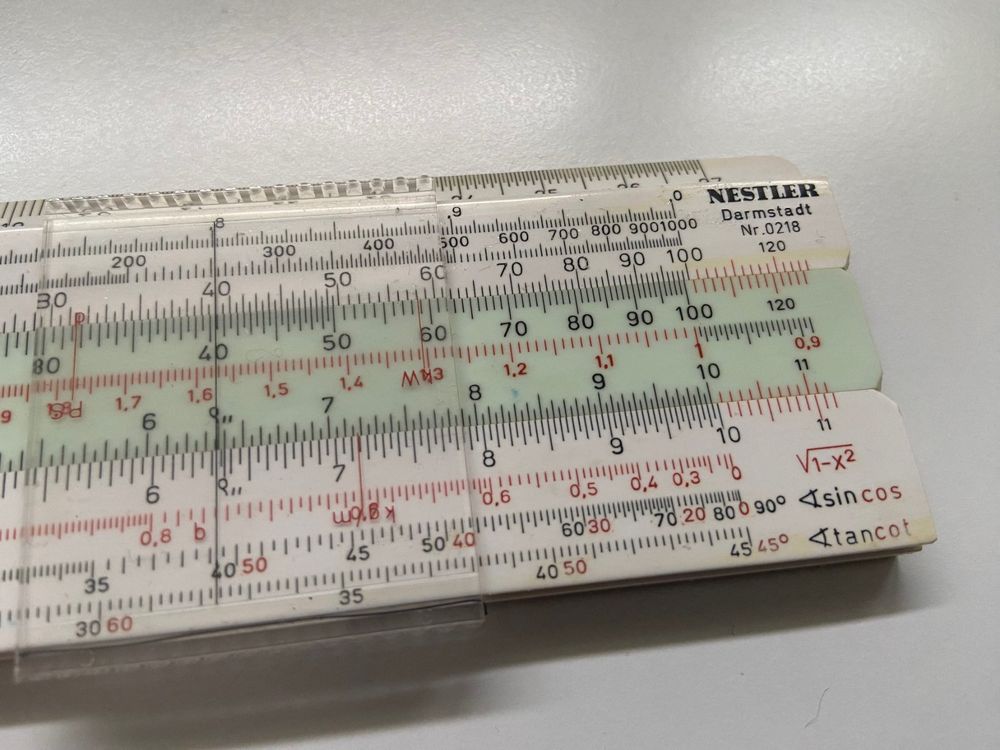Rechenschieber Nestler (Gebraucht) in Langnau am Albis für CHF 15 – mit Lieferung auf Ricardo kaufen
