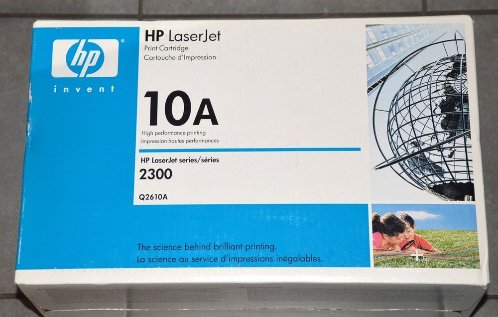 HP LaserJet Q2610A / 10A Toner (Neu und originalverpackt) in Collonges ...