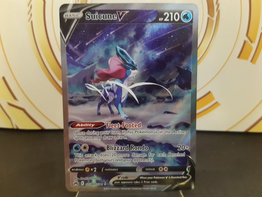Pokemon Suicune V Crown Zenith ab 1.- (Neu (gemäss Beschreibung)) in ...